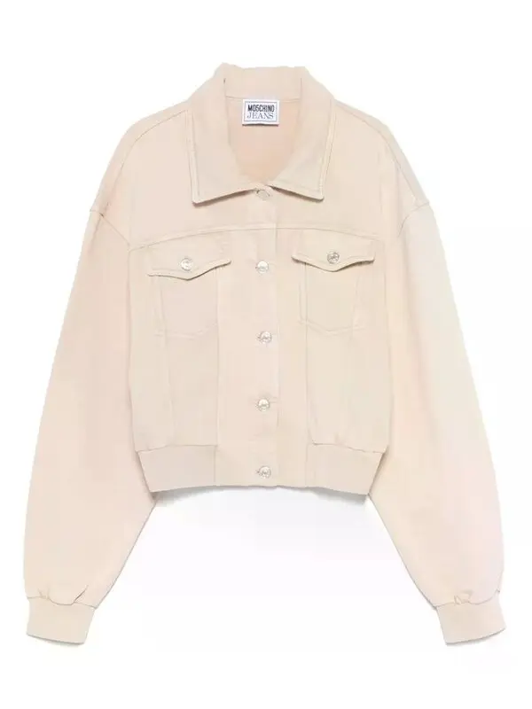 Moschino Cotton Jacket - Neutrals