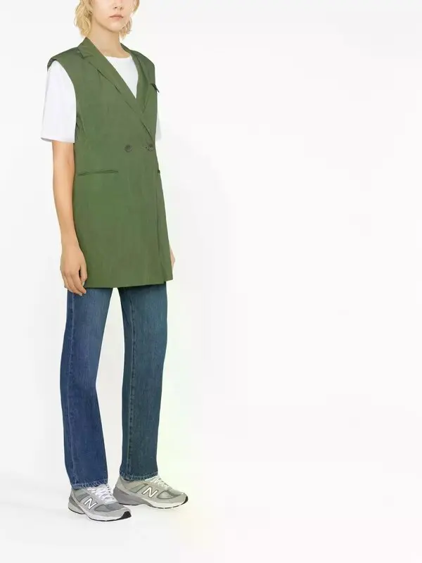 Fabiana Filippi Sleeveless Double-breasted Blazer