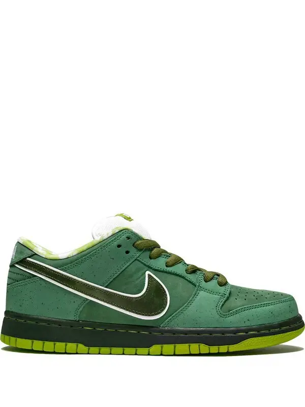 Nike X Concepts Sb Dunk Low Pro Og Qs " Lobster" Sneakers - Green