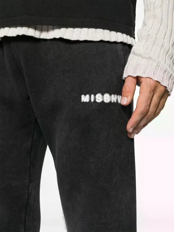MISBHV Community Faded Track Pants - Black