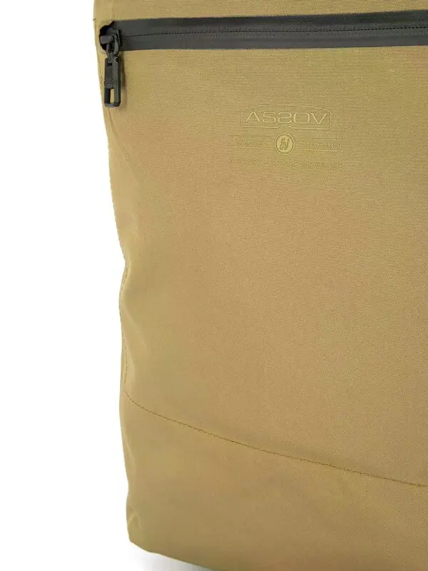 AS2OV Buckled Square Backpack - Brown