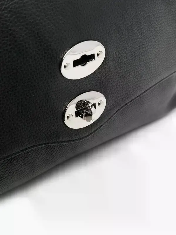 ZANELLATO Postina Daily Studded Tote Bag - Black