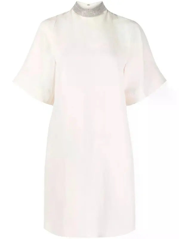 Fabiana Filippi Bead-embellished Shift Dress