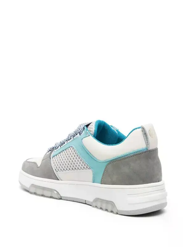 GIULIANO GALIANO Vyper Logo-print Leather Sneakers - Grey