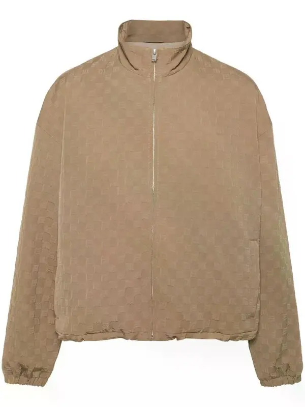 MISBHV Embossed Logo Zip-up Jacket