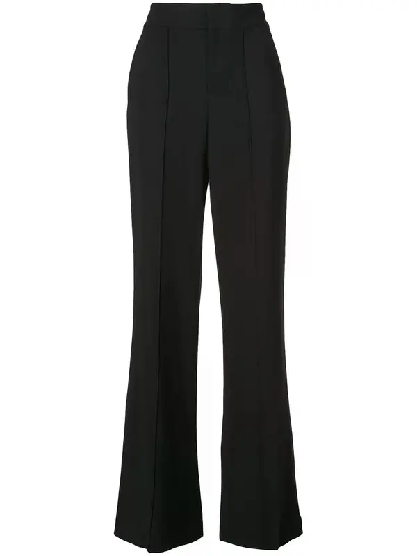 Alice + Olivia Dylan Wide-leg Trousers - Black