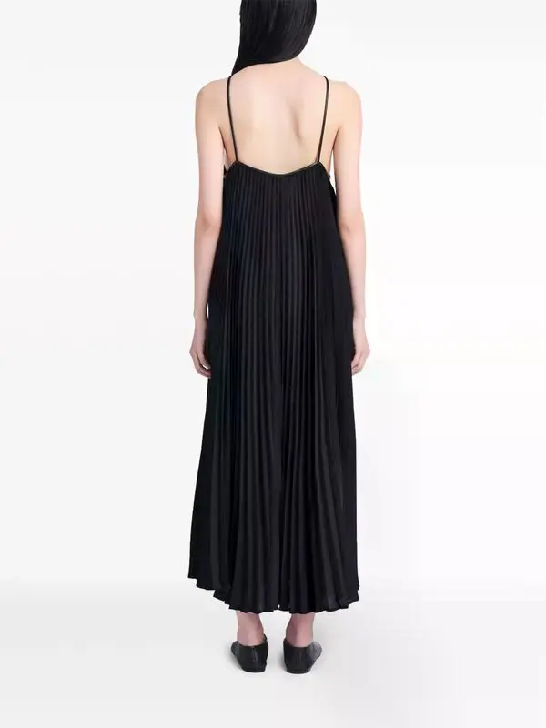 Proenza Schouler White Label Celeste Lightweight Crepe Halterneck Dress