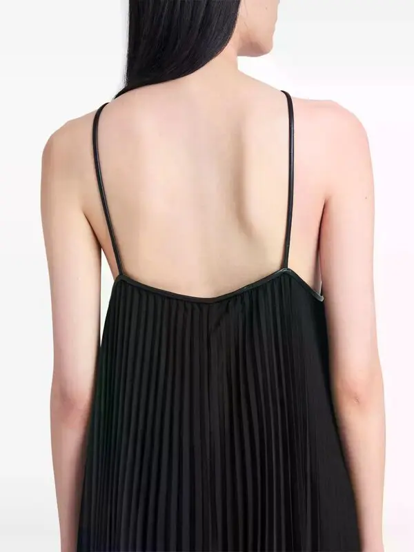 Proenza Schouler White Label Celeste Lightweight Crepe Halterneck Dress