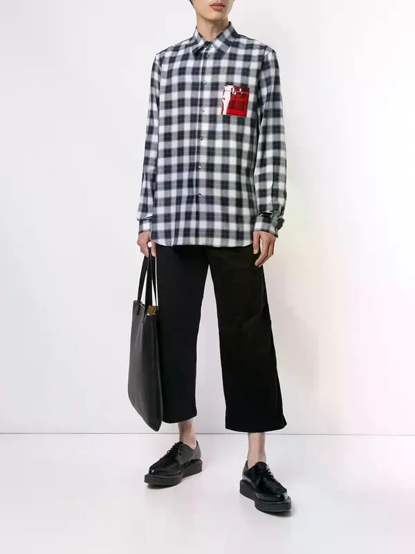 N°21 Wide-leg Cropped Trousers