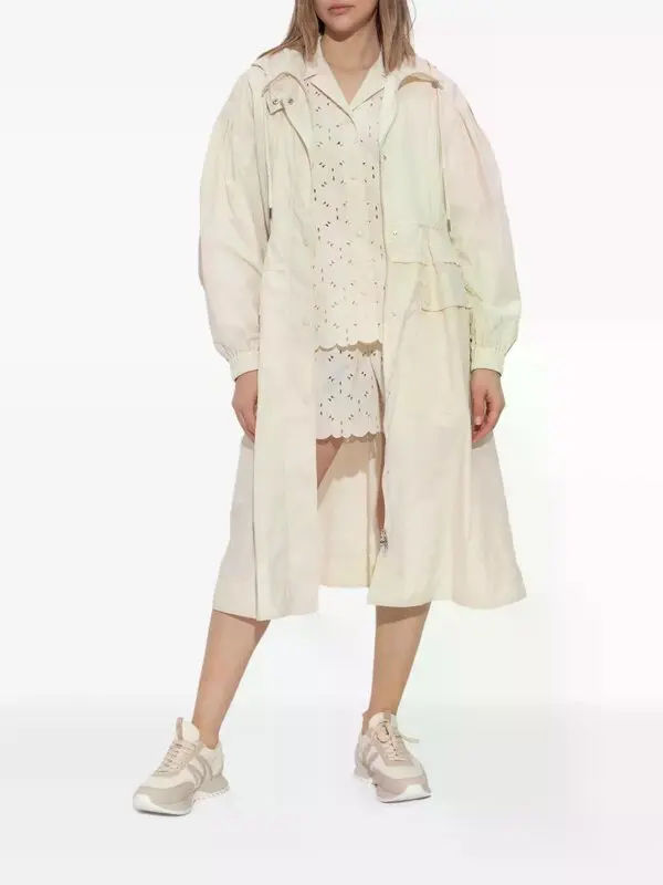 Moncler Coupiac Coat - Neutrals
