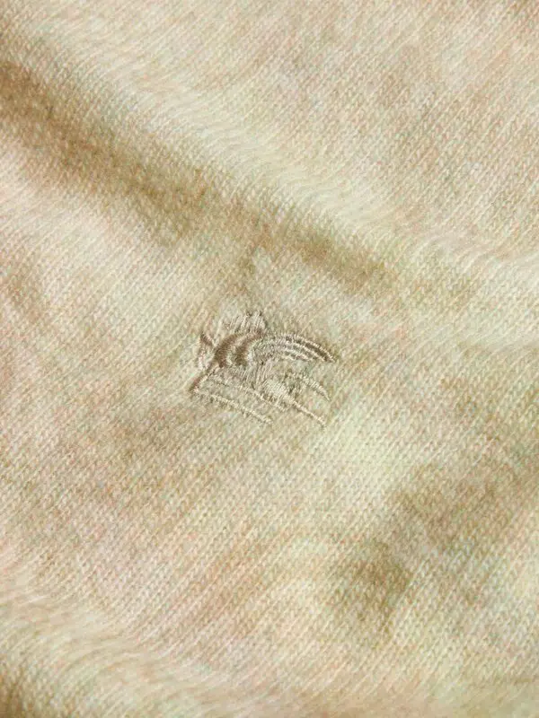 Etro Paisley Intarsia-knit Jumper - Neutrals