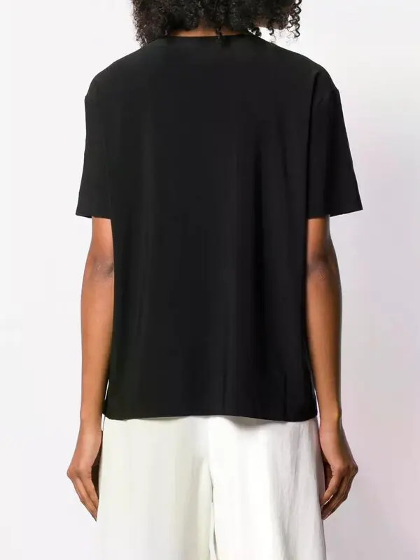 Norma Kamali Scoop Neck T-shirt