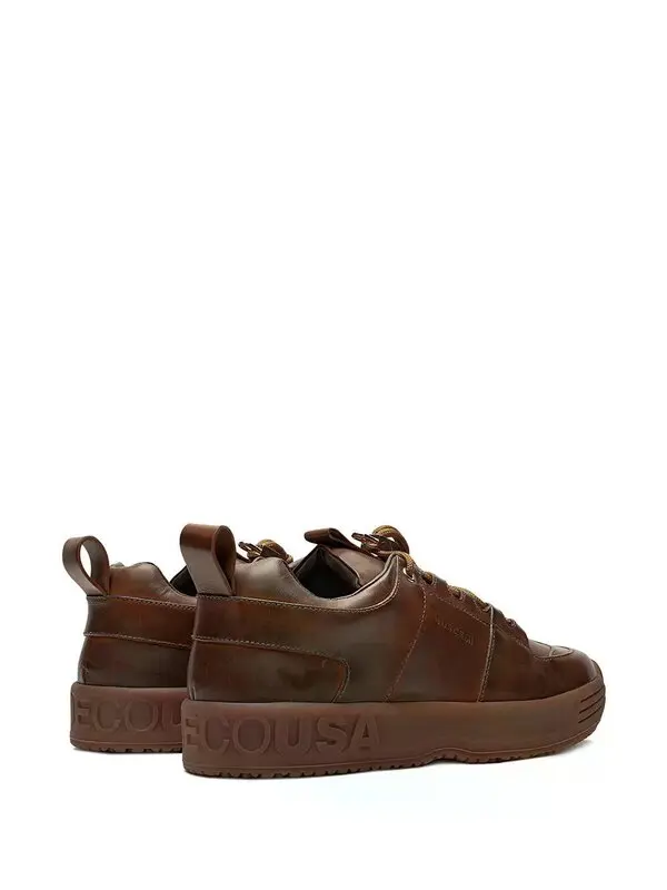 Buscemi Dc Shoes Lynx Sneakers In Leather - Brown