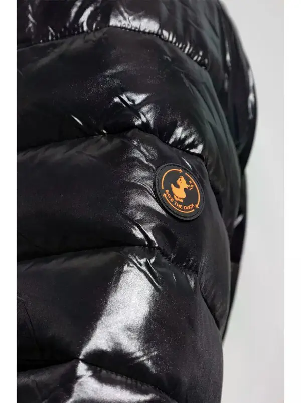 SAVE THE DUCK Padded Jacket With Logo Patch