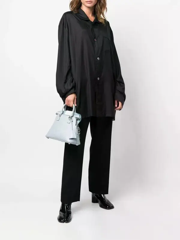 MAISON MARGIELA Long-sleeve Silk Shirt