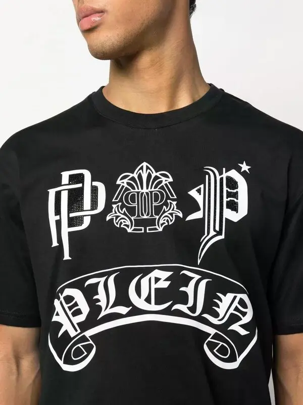 Philipp Plein Ss Gothic Plein Graphic-print T-shirt