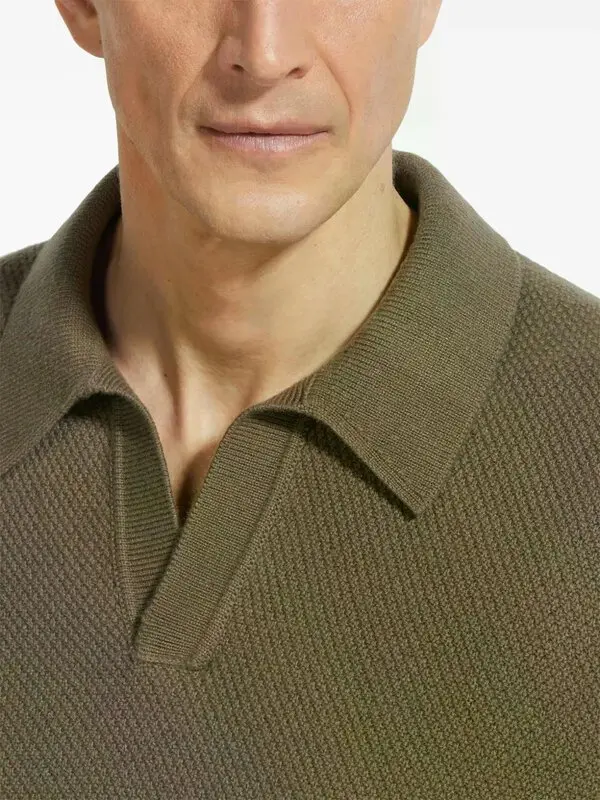Zegna Oasi Cashmere Polo Shirt