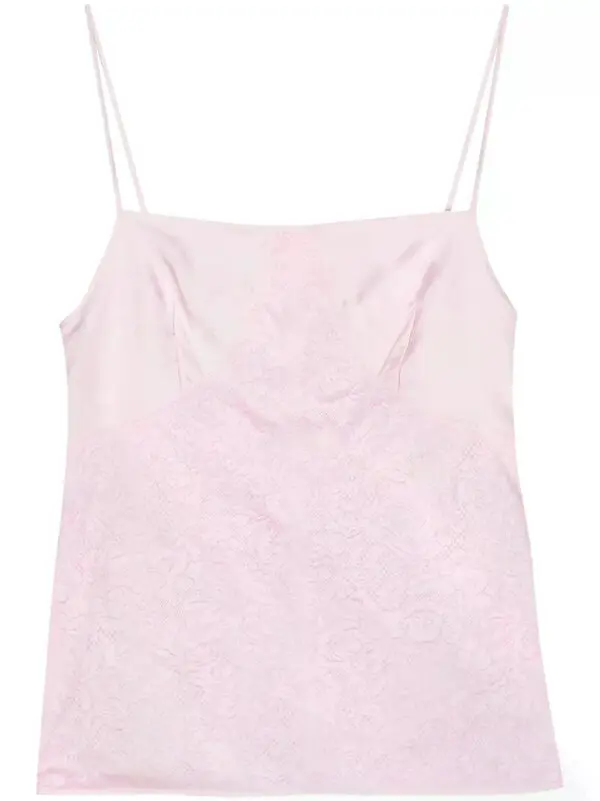 JIL SANDER Floral-lace Camisole - Pink
