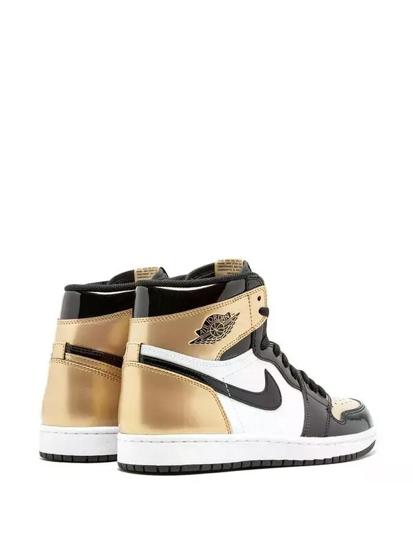 JORDAN 1 Retro High Og Nrg "gold Toe" Sneakers - Black