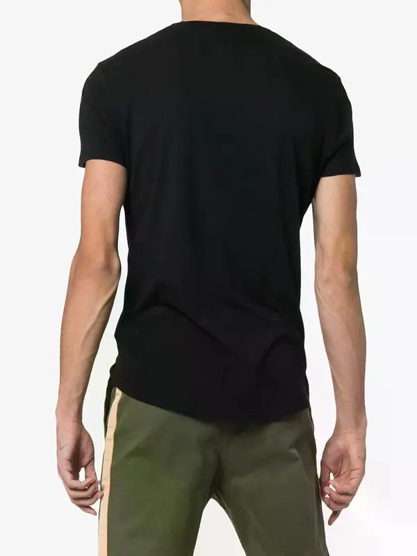 Orlebar Brown Short Sleeved Cotton T-shirt - Black