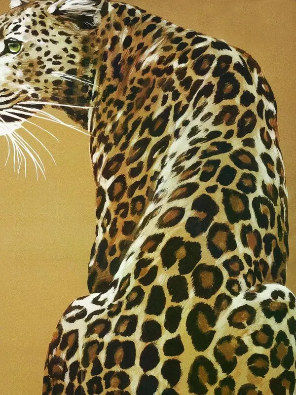 Dolce & Gabbana Large Leopard-print Cushion
