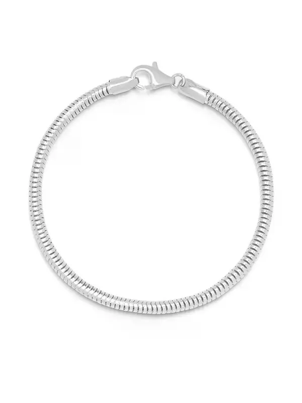 NIALAYA JEWELRY Round Chain Bracelet - Silver