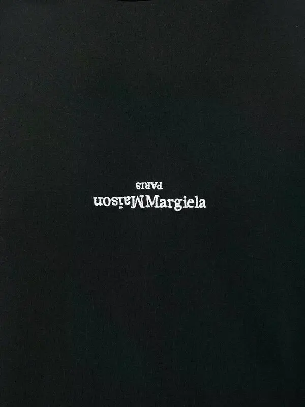 MAISON MARGIELA Distorted-logo Cotton T-shirt