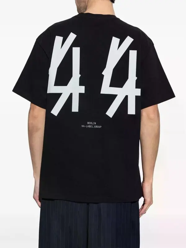 44 LABEL GROUP Embroidered Logo T-shirt