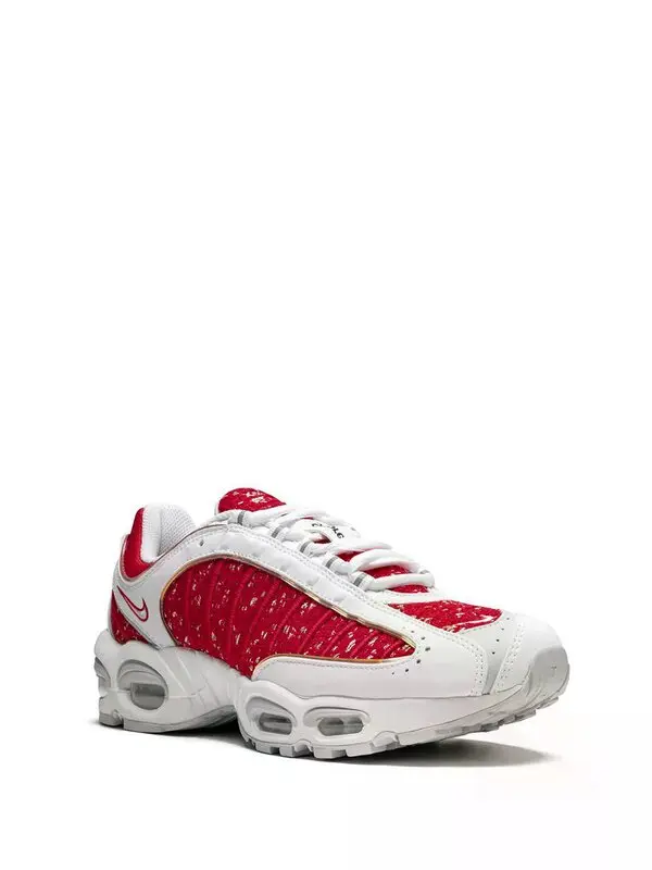 Nike X Supreme Air Max Tailwind 4 Sneakers - Red