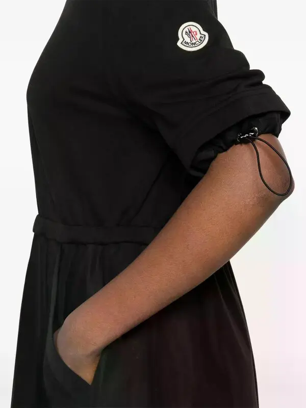 Moncler Contrast-panel Midi Dress