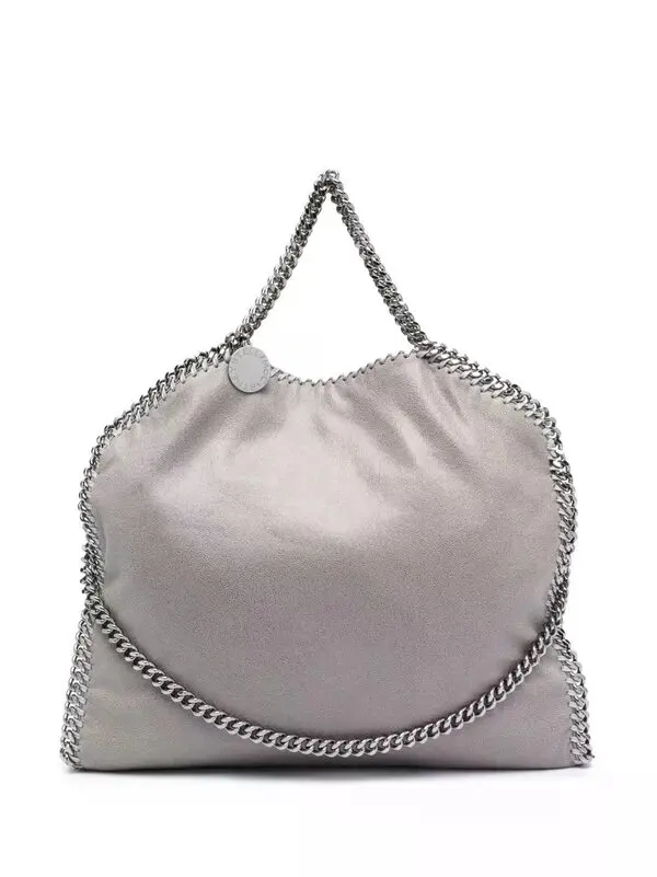 Stella McCartney Falabella Fold-over Tote Bag - Grey
