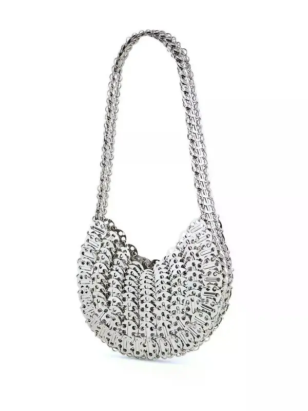 Rabanne Moon 1969 Shoulder Bag - Silver