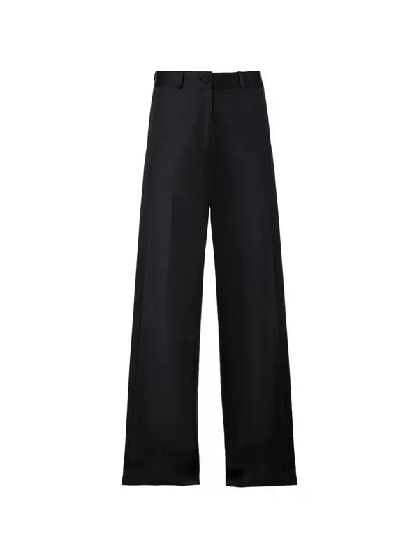 ALMAZ Wide-leg Wool Trousers