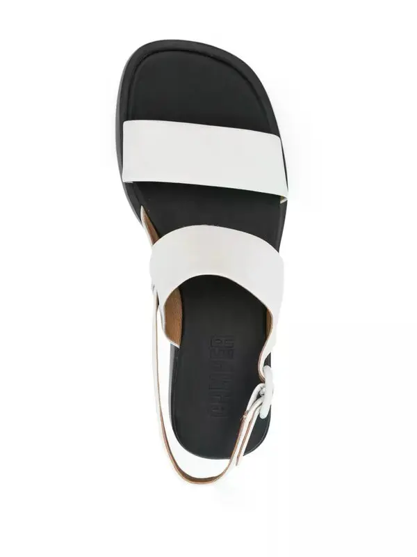 Camper Dana Double-strap Sandals - White