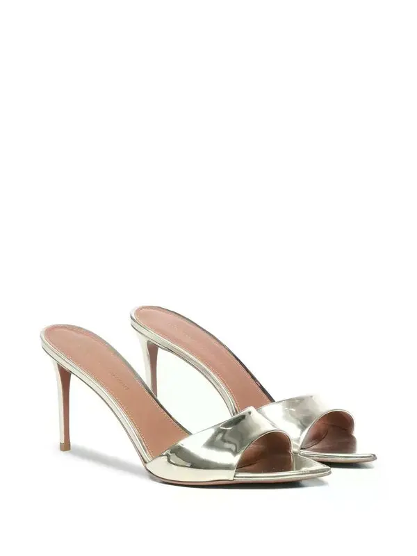 GIULIANO GALIANO 80mm Alixia Metallic Effect Sandals