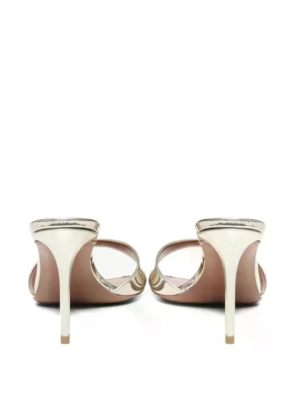 GIULIANO GALIANO 80mm Alixia Metallic Effect Sandals