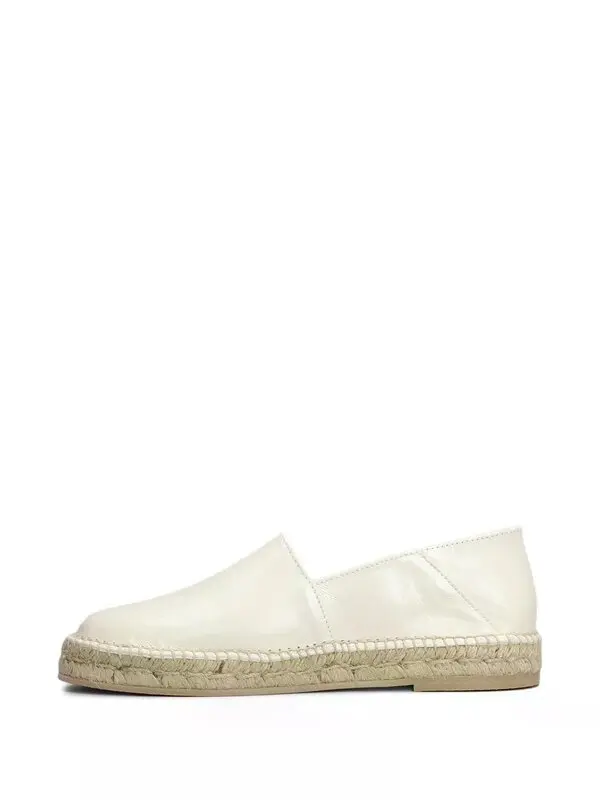 AMI Paris Leather Espadrilles
