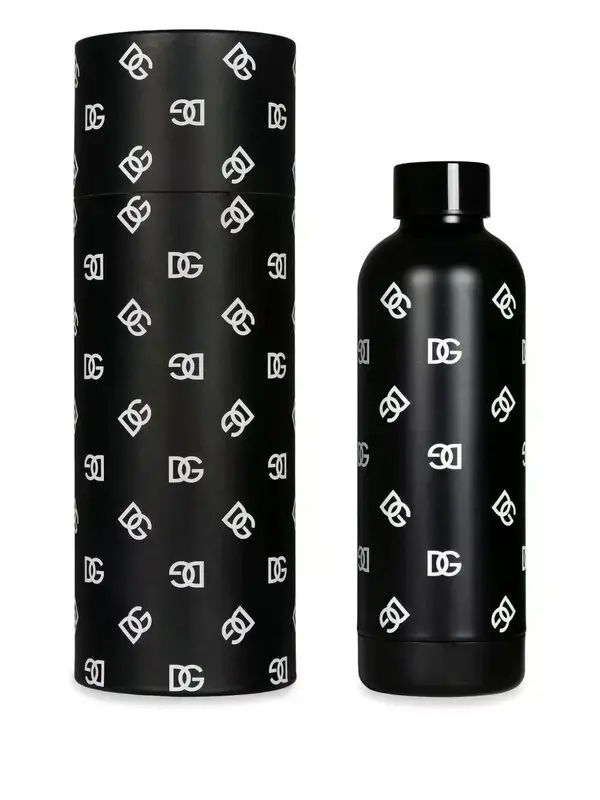 Dolce & Gabbana Logo-print Thermos - Black