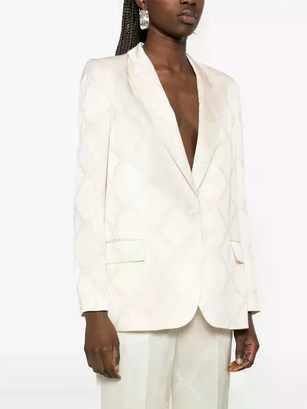 TWINSET Oval T-jacquard Blazer