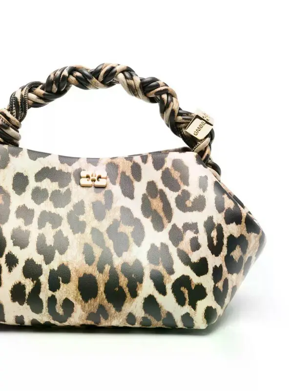 GANNI Small Bou Cross Body Bag - Brown
