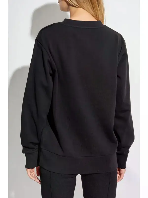 Moncler Crystal-embellished Crewneck Sweatshirt