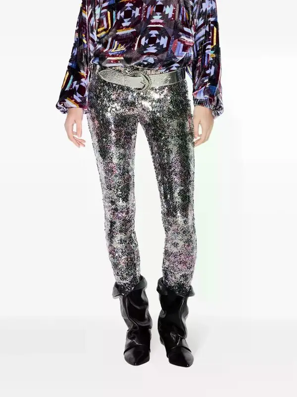 Isabel Marant Étoile Bella Sequinned Leggings