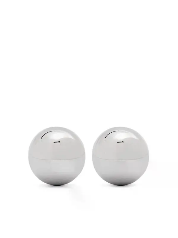 Eddie Borgo Dome Stud Earrings - Silver