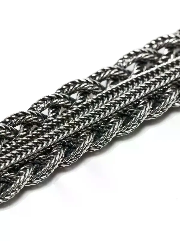 Emanuele Bicocchi Tone Braided Chain Bracelet