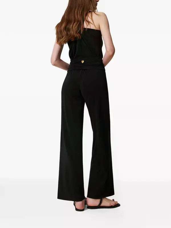 TWINSET Draped Flared Trousers