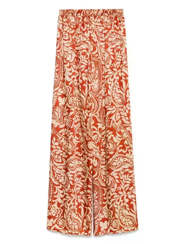 Liu Jo Printed Twill Trousers
