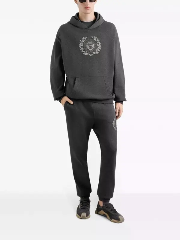Dolce & Gabbana Logo-print Hoodie - Grey