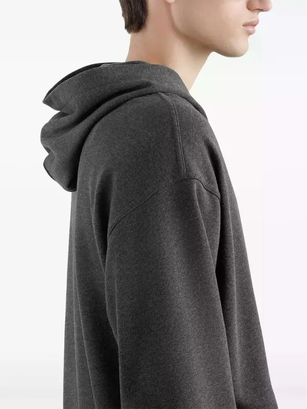 Dolce & Gabbana Logo-print Hoodie - Grey