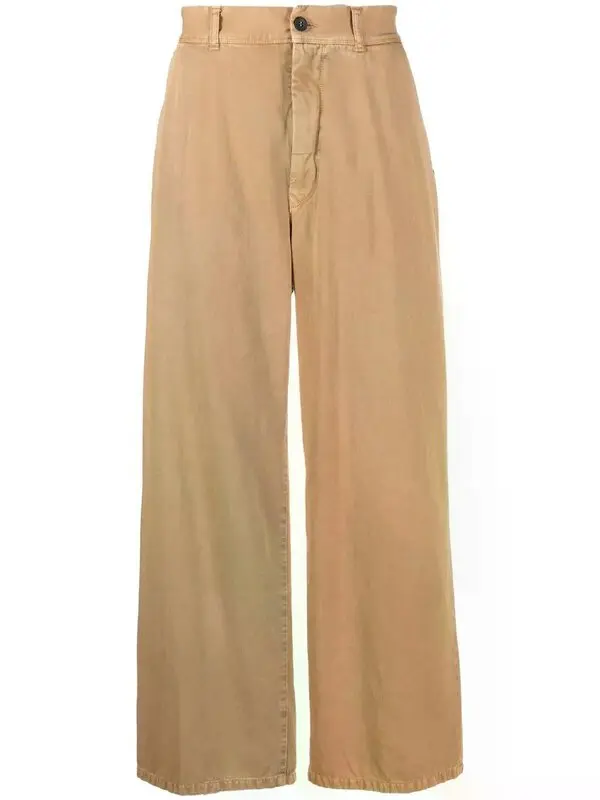 Incotex High-waist Wide Leg Trousers