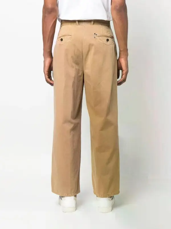 Incotex High-waist Wide Leg Trousers